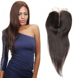 Virgin Human Hair Three Part Closure,Quality Weave Three Part Lace ...